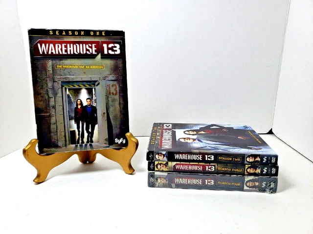 WAREHOUSE 13 DVD Set Complete Seasons 1, 2, 3, 4 TV Series Season 4 New ...