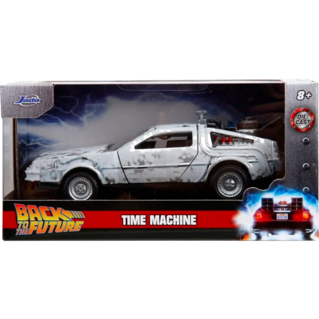 BACK TO THE Future - DeLorean Time Machine (Frost Covered) Hollywood ...