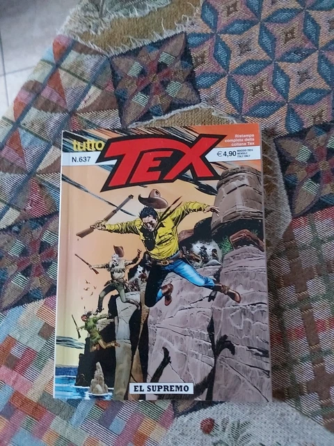 TUTTO TEX N. 637 EL SUPREMO APRILE 2024 RISTAMPA COLLANA SERGIO BONELLI ...