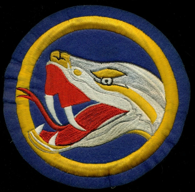 78TH FIGHTER SQUADRON WW2 USAAF USAF Air Force Felt Remake Patch U-1 £ ...