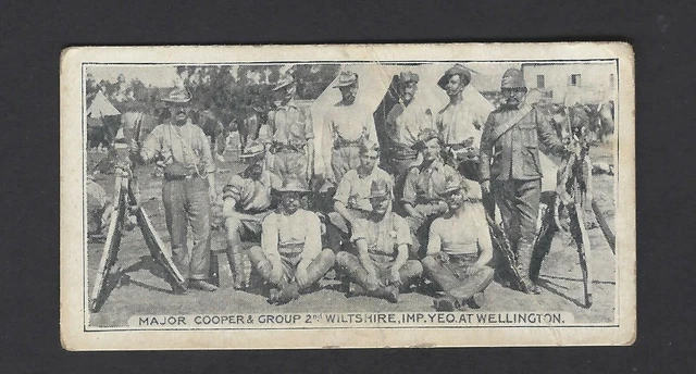 FAULKNER - SOUTH African War Series - Major Cooper, 2Nd Wiltshire ...