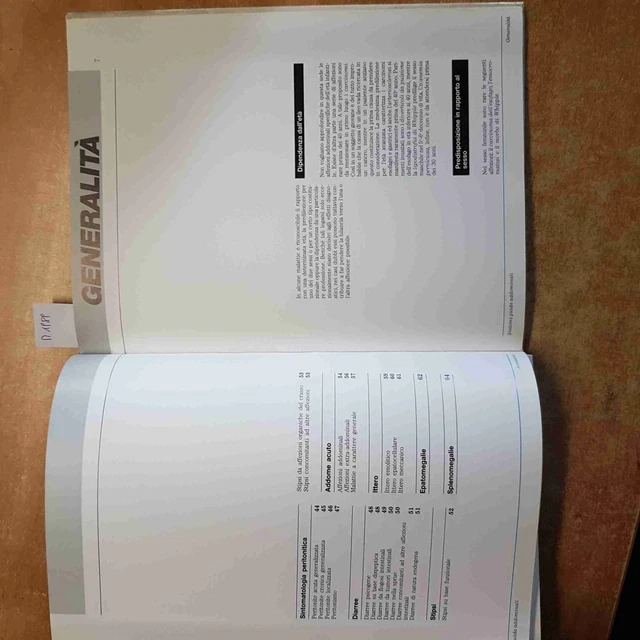 SINTOMI GUIDA ADDOMINALI + tabella diagnostico differenziale BOEHRINGER ...