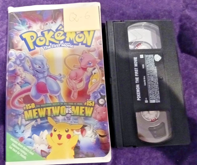 POKÉMON THE FIRST Movie: Mewtwo Strikes Back (VHS, 2000, Clamshell) £8. ...