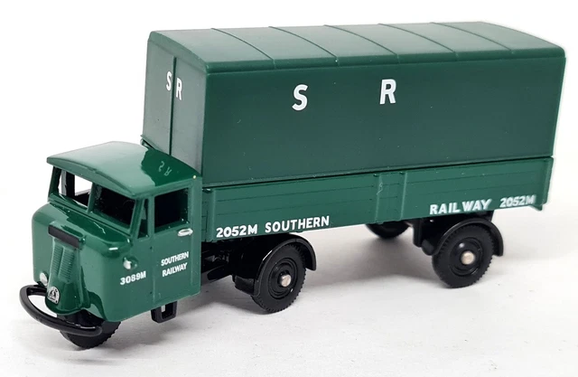 TRACKSIDE 1/76 - Scammell Mechanical Horse Box Trailer Southern Railway ...
