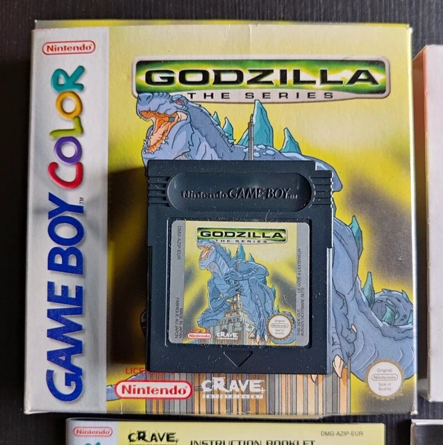 GODZILLA THE SERIES - Gameboy Color - Complete in Box - CIB Nintendo ...