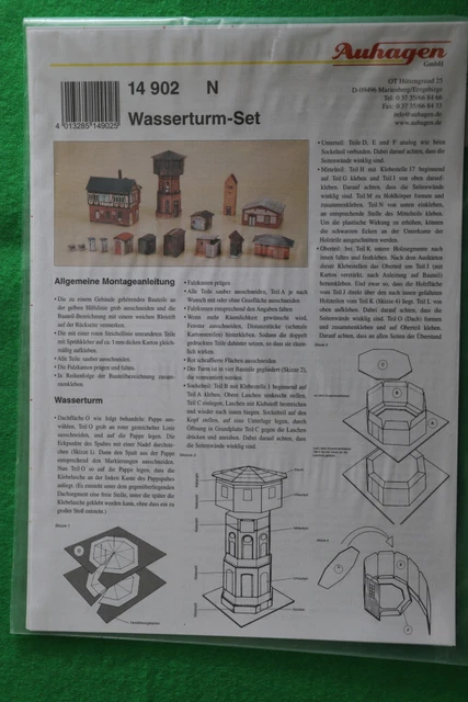 MODELLBAHN - Auhagen Gebäudebausatz 14902 N EUR 10,00 - PicClick DE