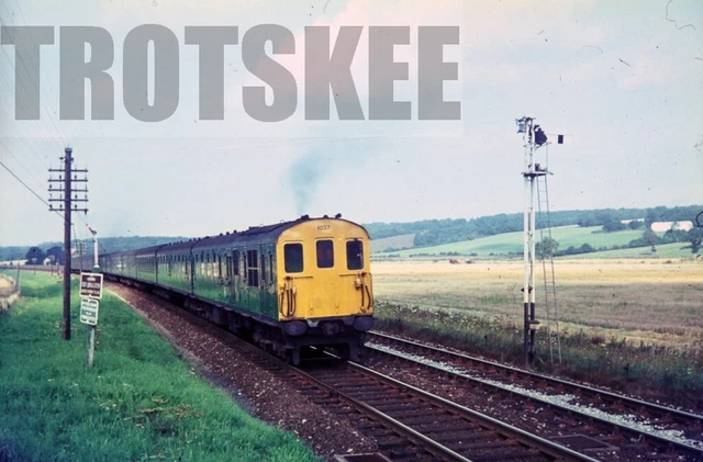 35MM SLIDE BR British Railways Diesel DEMU Class 202 1037 Etchingham ...