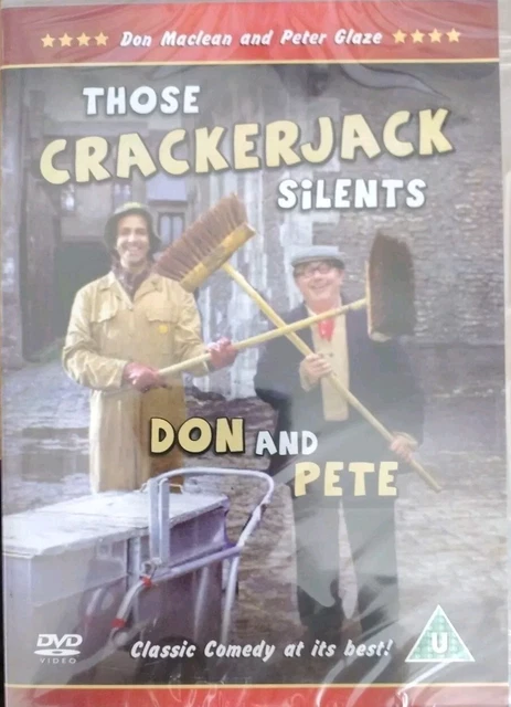 THOSE CRACKERJACK SILENTS DON AND & PETE DVD Don Maclean Alan JW Bell ...