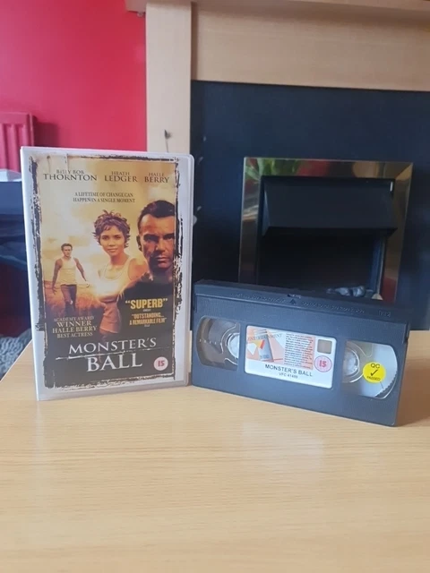 MONSTER'S BALL VHS Video Tape Big Box Ex Rental Halle Berry Heath ...