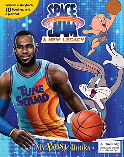 SPACE JAM: A New Legacy My Busy Book, Phidal Publishing £8.99 - PicClick UK