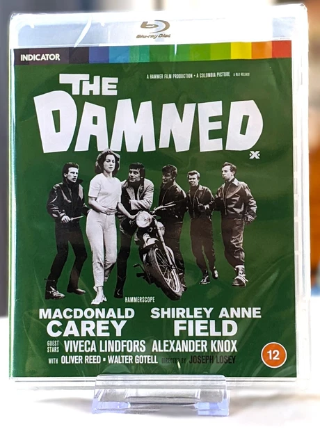 THE DAMNED BLU Ray [1962] (REGION FREE) HAMMER Oliver Reed Indicator ...