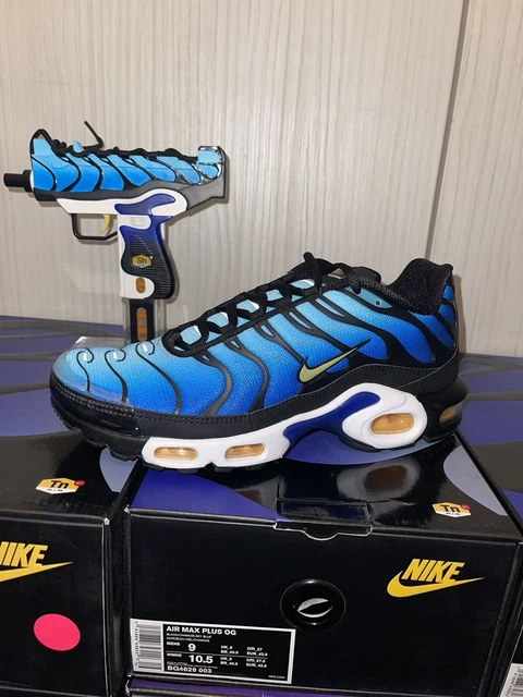 NIKE TN AIR Max Plus OG Hyper Blue 2018 UK 9 Brand New In Box £350.00 ...