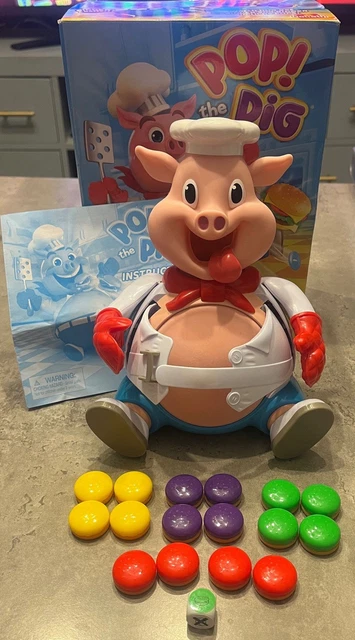 PIG GOES POP! Action Game Feed The Pig £16.27 - PicClick UK