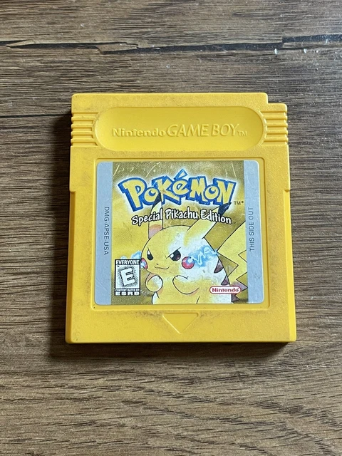 VERSION JAUNE POKÉMON (couleur Game Boy) authentique, testée, ÉCONOMISE ...