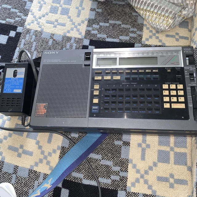 RÉCEPTEUR RADIO SONY ICF-2001D PLL SYNTHÉTISÉ FM MW LW SW bande ...