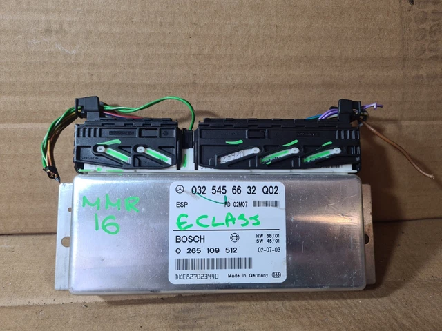 MERCEDES BENZ E class Esp Control Unit 0265109512 £22.00 - PicClick UK