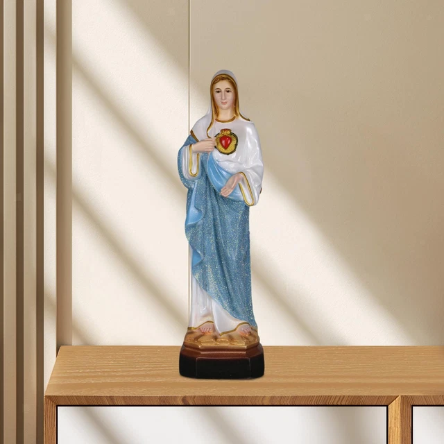OUR LADY FIGURE Desk Display Sculpture for Church Livingroom Home ...