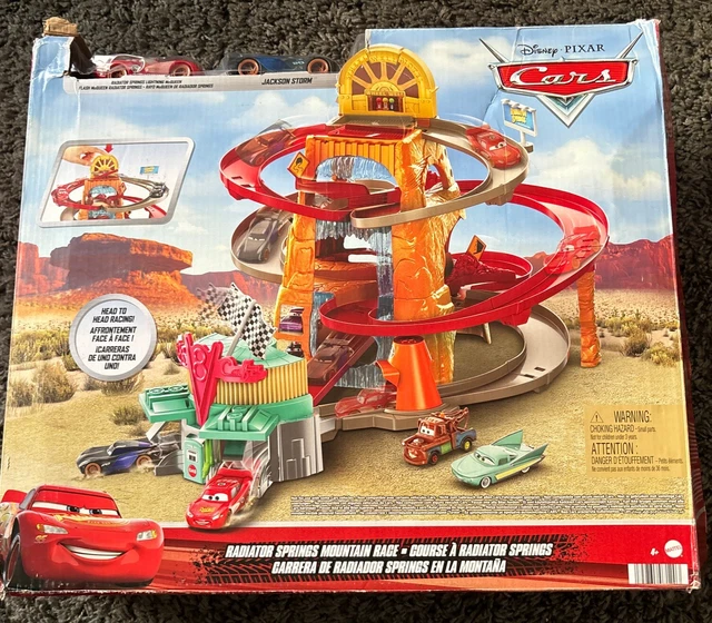 DISNEY PIXAR CARS Radiator Springs Mountain Race Playset Race Track £49 ...