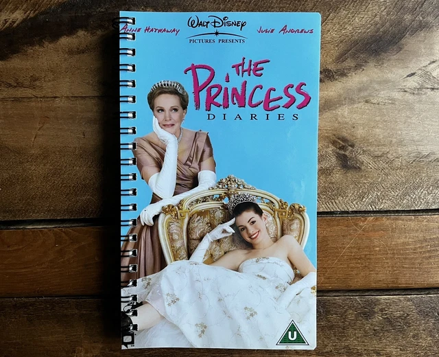 RECYCLED/UPCYCLED VHS COVER notebook - Disneys Princess Diaries £7.50 ...