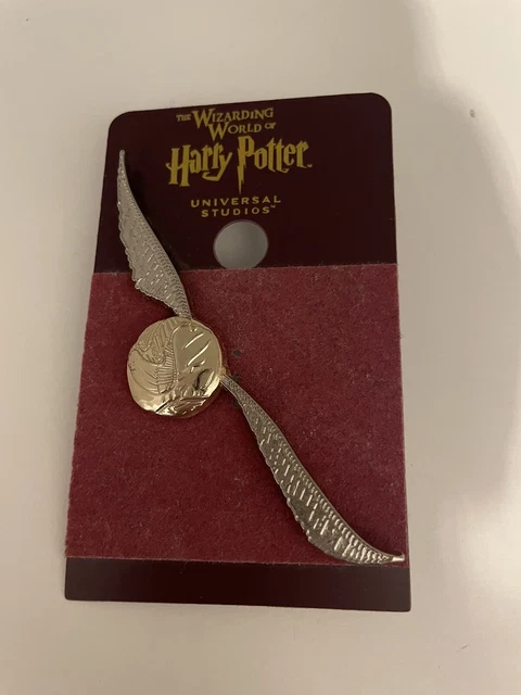 UNIVERSAL STUDIOS WIZARDING World Harry Potter Golden Snitch Quidditch Pin New EUR 29,02 ...