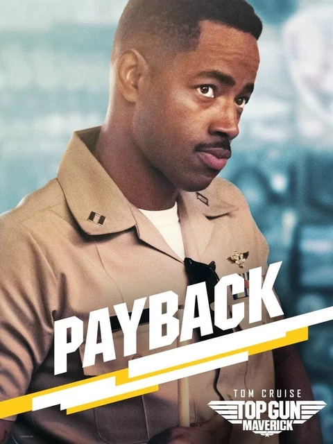 TOP GUN MAVERICK Payback Tom Cruise Poster Locandina 45X32Cm Cinema ...