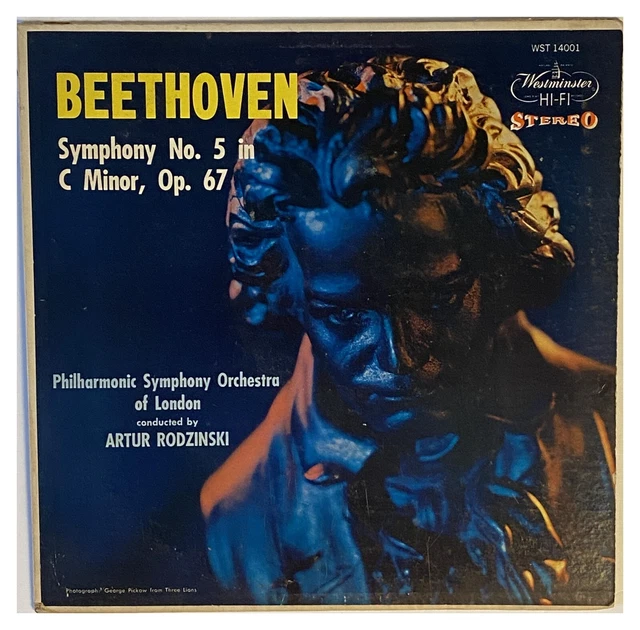 BEETHOVEN SYMPHONY NO. 5 In C Minor, Op. 67 Westminster WST 14001 ...