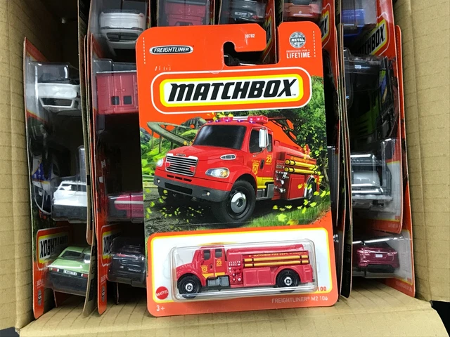 MATCHBOX 2024 DASH G Mainline - Freightliner M2 106 rouge - 76/100 EUR ...