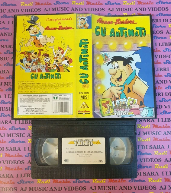 VHS FILM GLI ANTENATI il magico mondo di hanna Barbera MONDADORI (F117 ...