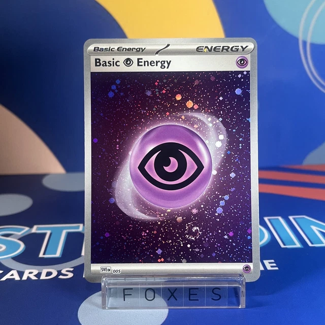 SVE 005 BASIC Psychic Energy Holo/Glänzende Folie Pokemon 151 ...