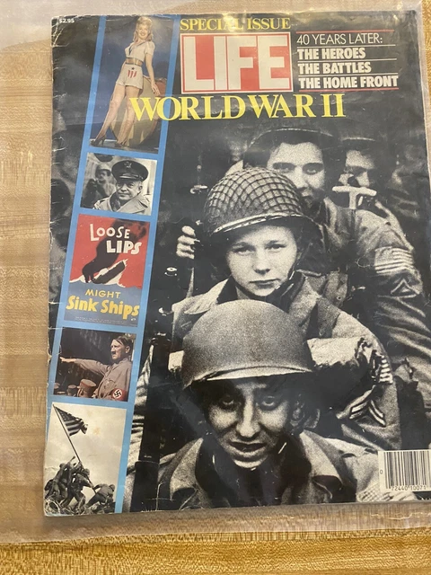 LIFE MAGAZINE WORLD War Ii 40 Years Later - January 1St 1985 £8.35 ...