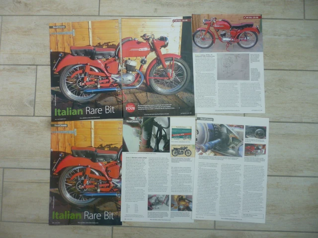 MIVAL (ITALIAN) 125CC technical & historical literature- 2 items £2.30 ...