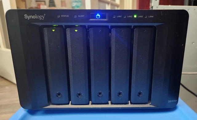 SYNOLOGY DS1515+ 5-BAY NAS 16GB RAM NO HDDs $555.41 - PicClick CA