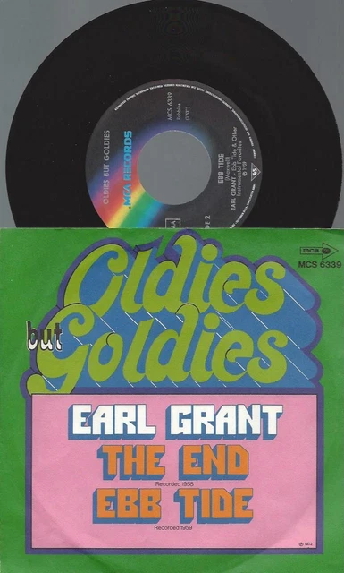 EARL GRANT - The end/Ebb marée 7' vinyle Allemagne EUR 13,99 - PicClick FR
