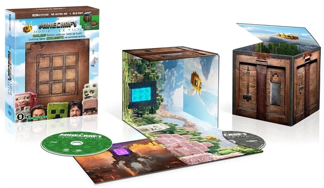 A MINECRAFT 4K UHD Movie. Cube (2025) 2 Blu Ray steelbook pre order £82 ...