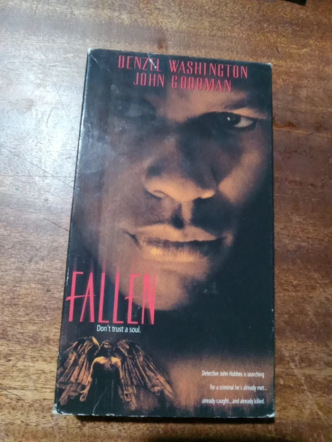 VHS FALLEN (WB, 1998) Suspense Denzel Washington John Goodman $10.00 ...