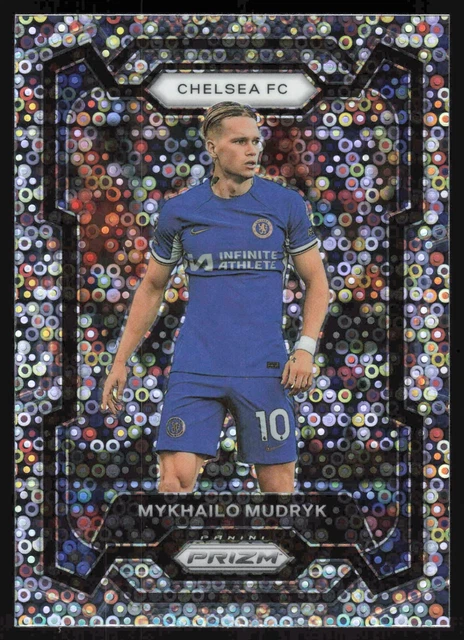 2023 PANINI PRIZM EPL Breakaway Mykhailo Mudryk BB1024 Chelsea FC #186 ...