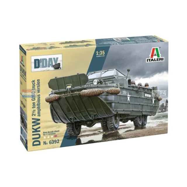 ITALERI 510006392 - 1:35 DUKW Amphibienfahrzeug (US IMPORT) EUR 47,04 ...