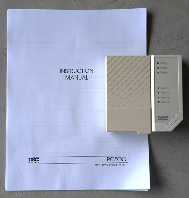 DSC PC500RK KEYPAD Classic for PC500 4 Zone Alarm RARE Used. $29.99 ...