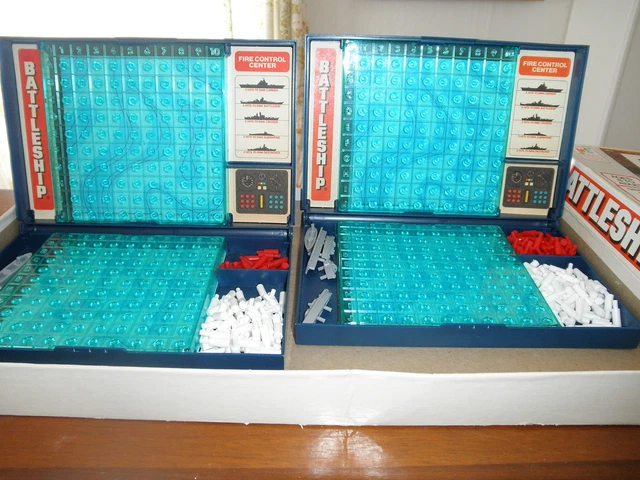 VINTAGE 1978 BATTLESHIP Strategy Navel Action War BOARD GAME Bomb Sink ...
