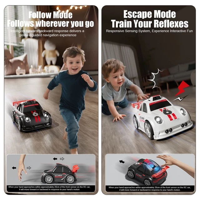 INTERACTIVE RC DRIFT Car With LED Light For Birthday Gift. £21.86 ...