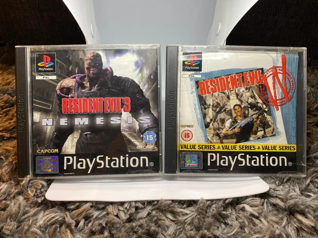 RESIDENT EVIL VALUE Series & Redident Evil 3 Nemesis Ps1 Games Pair No ...