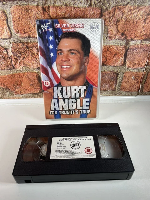 WWE/WWF WRESLING KURT Angle Its True VHS Video Tape Silver Vision £8.99 ...