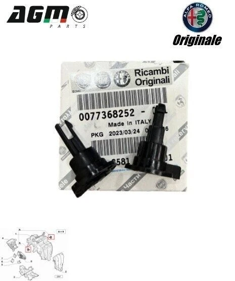 KIT RICAMBI ATTUATORE Condizionatore Originale Alfa Romeo Giulietta ...