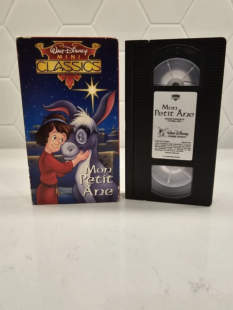MON PETIT ÂNE The Small One VHS TAPE ** Walt Disney Classics FRENCH / L ...