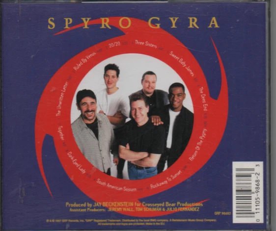 CD SPYRO GYRA/ 20/20/10 Songs/1997/Lenticular front cover/3D/Limited ...