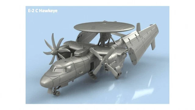 GRUMMAN E-2C HAWKEYE x2 1/350 - 3D printed E-2 C 2000 Hawkeye EUR 9,95 ...