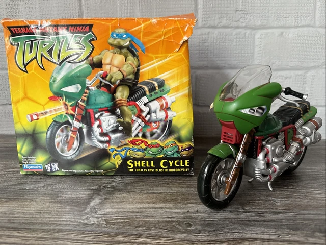 SHELL CYCLE TEENAGE Mutant Ninja Turtles Tmnt 2002 Playmates Motorcycle ...