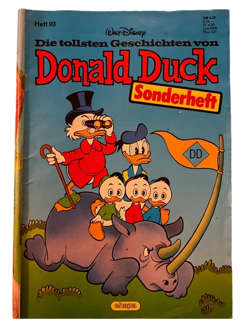 WALT DISNEY DONALD Duck Comic Sonderheft Die tollsten Geschichten Ehapa ...