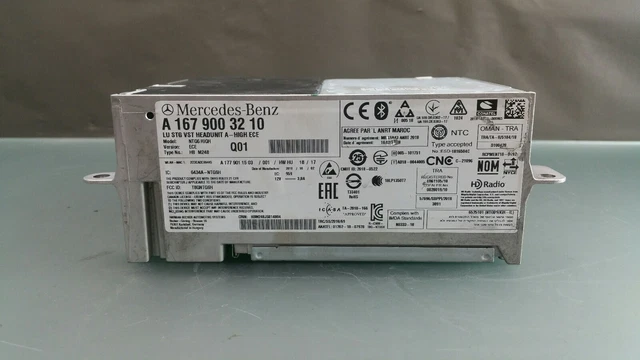 ORIG MERCEDES AMG A222 W213 head unit memory control unit command ...
