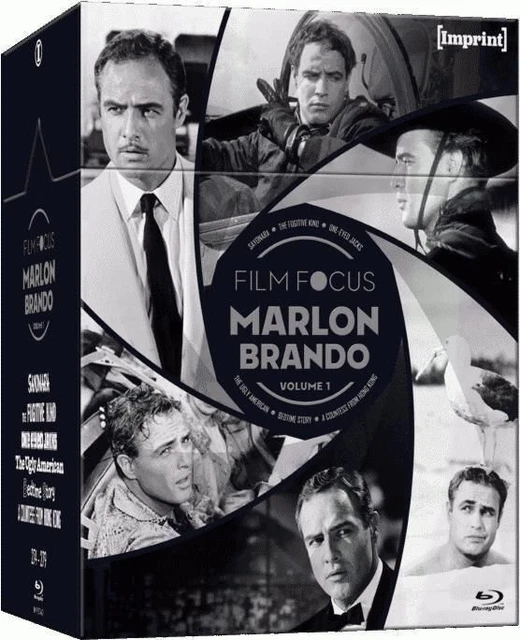 BLU-RAY FILM FOCUS: Marlon Brando Volume One (1957-1967) (6 Blu-Ray ...